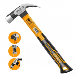 Martillo de Uña 16oz HCH81016 Ingco